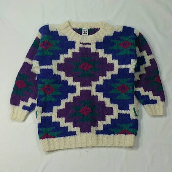 Icelandic Design | Sweaters | Vintage Icelandic Design Hand Knit ...
